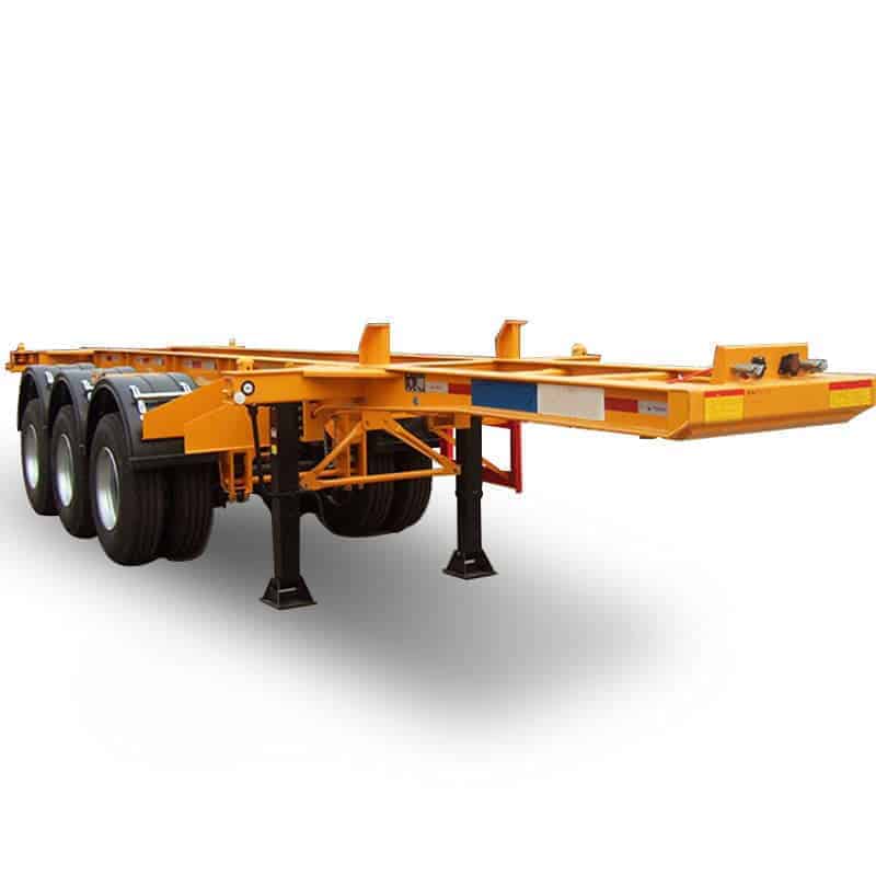 3 Axle 20 ft Container Chassis trailers For Sale - Panda Mech