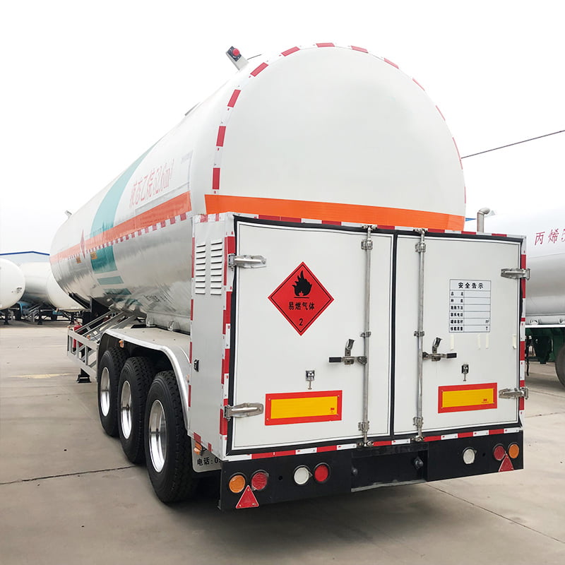 LNG Tank Semi Carrier Trailer For Sale - Panda Mech