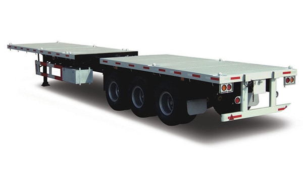 40 Ft Extendable Flatbed Trailer For Sale - Panda Mech