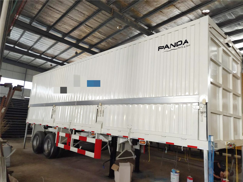 Wing Van Trailer to Philippines - Panda Mech