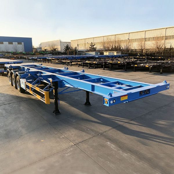 12/12.5 Meter Flat Bed Deck Semi Truck Trailer - Panda Mech