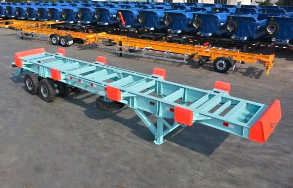 40ft 2 Axles Bomb Cart Semi Trailer for Sale in UAE - Panda Mech