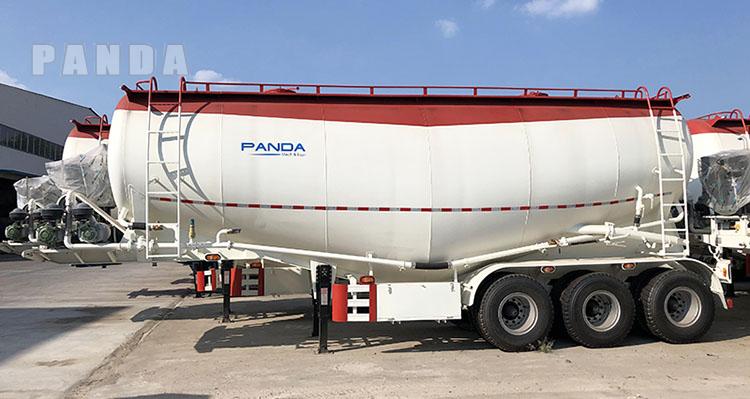 38CBM 40M3 50Ton Cement Powder Tanker Trailer For Sale - PANDA MECH