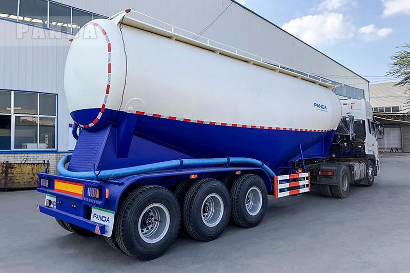 How does a pneumatic dry bulk trailer work - Panda Mech